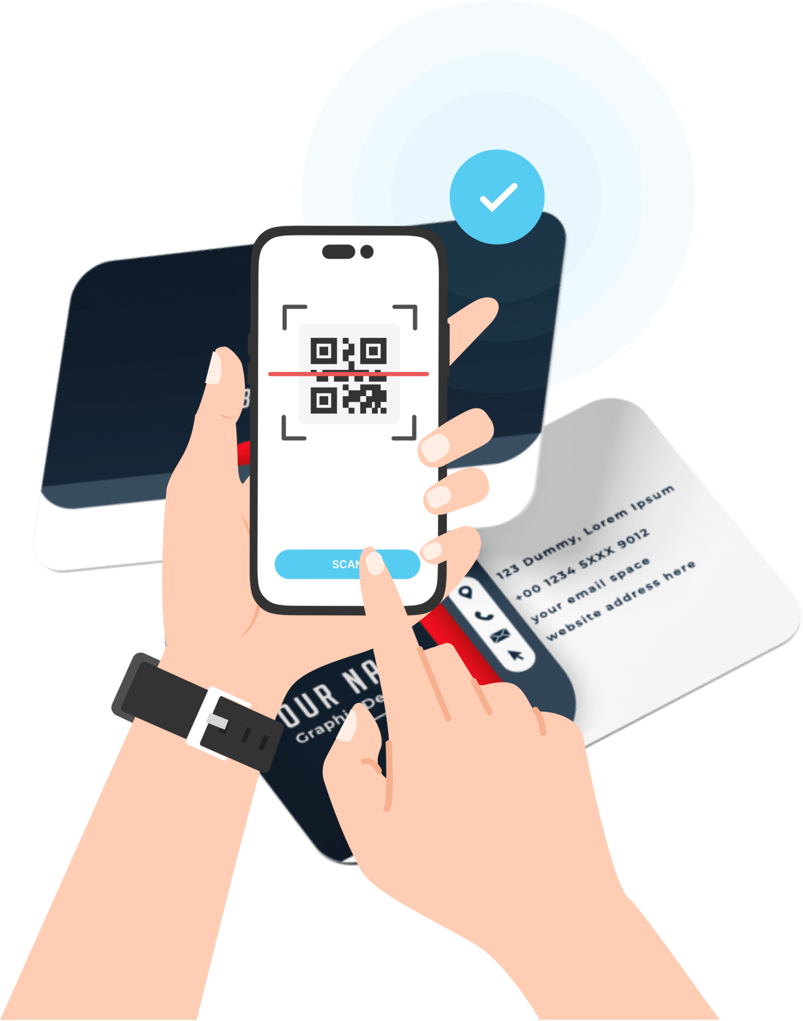 Business Card Scanning - Easy Account Management