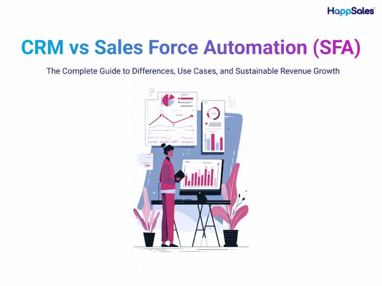 CRM vs Sales Force Automation (SFA) - HappSales